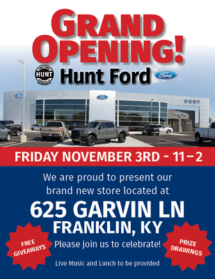 HUNT FORD - Updated December 2025 - 15 Photos & 20 Reviews - 625 Garvin ...