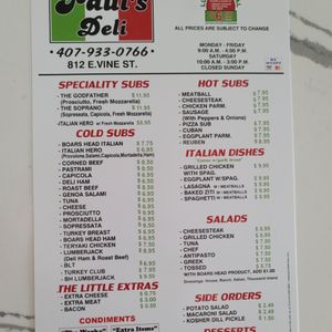 PAUL’S ITALIAN DELI AND RESTAURANT - 133 Photos & 149 Reviews - Delis ...
