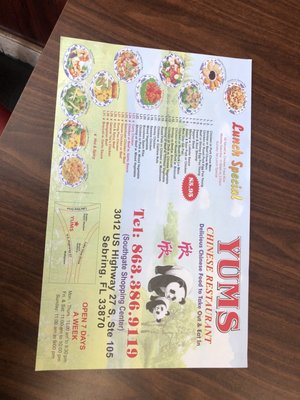 YUM’S CHINESE FOOD - Updated December 2025 - 26 Reviews - 3012 US ...