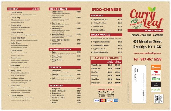 CURRY LEAF INDIAN CUISINE - Updated December 2025 - 10 Photos & 14 ...