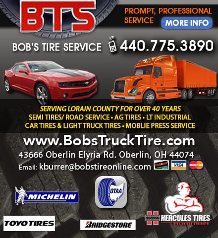 BOB’S TIRE SERVICE - 43666 Oberlin Elyria Rd, Oberlin, Ohio - Tires ...