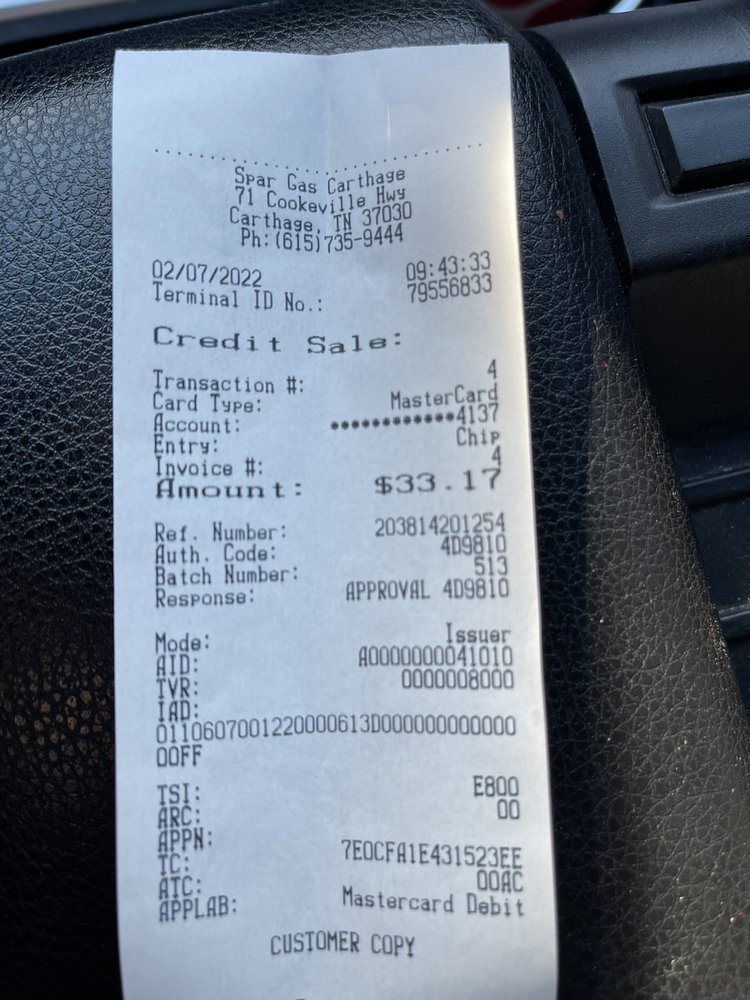 SPAR GAS - Updated December 2025 - 71 Cookeville Hwy, Carthage ...