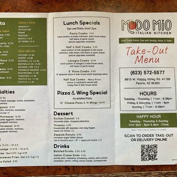 MODO MIO ITALIAN KITCHEN - Updated November 2025 - 85 Photos & 56 ...