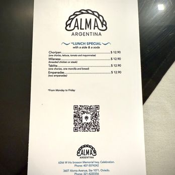 ALMA ARGENTINA - Updated April 2025 - 71 Photos & 46 Reviews - 6266 W ...