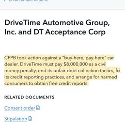 DriveTime Reviews | Read Customer Service Reviews of drivetime.com