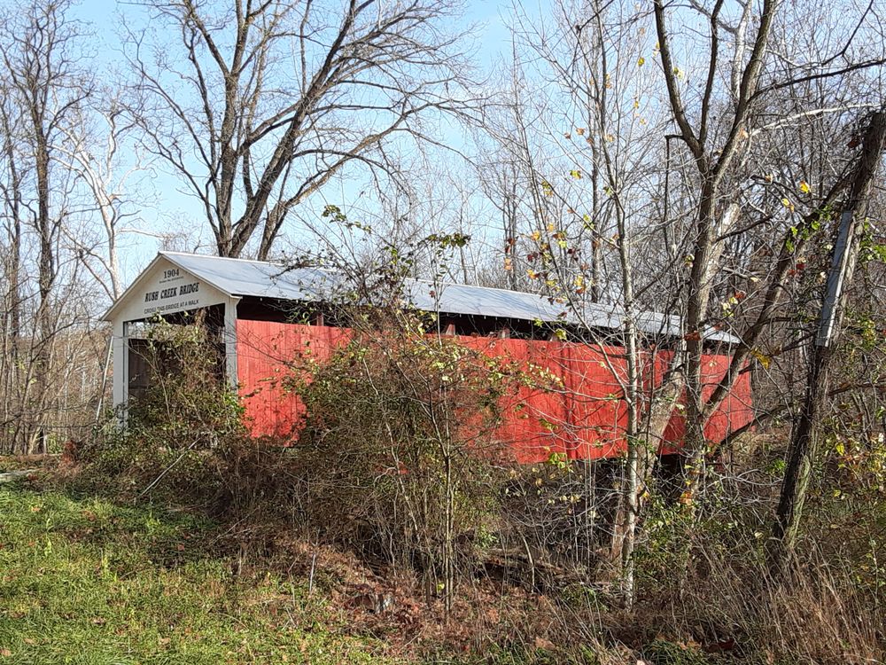 RUSH CREEK COVERED BRIDGE - Updated June 2024 - 3806 W 900N, Tangier ...
