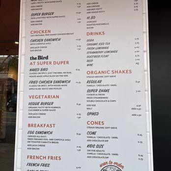 SUPER DUPER BURGERS - Updated November 2025 - 87 Photos & 55 Reviews ...