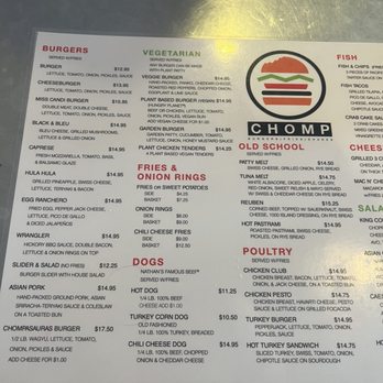 CHOMP BURGERS, FRIES, AND SHAKES - Updated December 2024 - 531 Photos ...