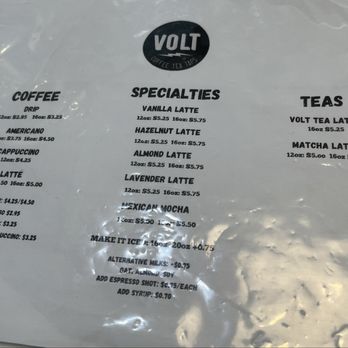 VOLT COFFEE TEA & TAP - Updated July 2025 - 64 Photos & 45 Reviews ...