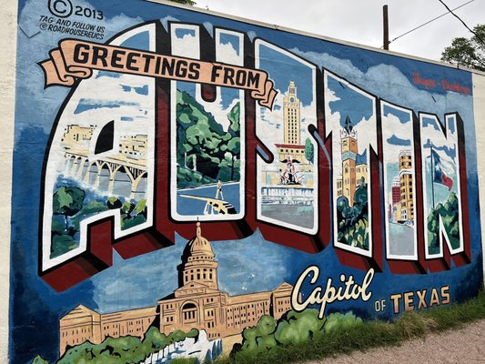 GREETINGS FROM AUSTIN POSTCARD MURAL - Updated January 2026 - 160 ...