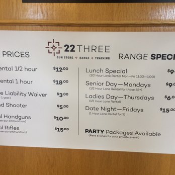 22THREE FIREARMS STORE AND RANGE - Updated December 2025 - 45 Photos ...