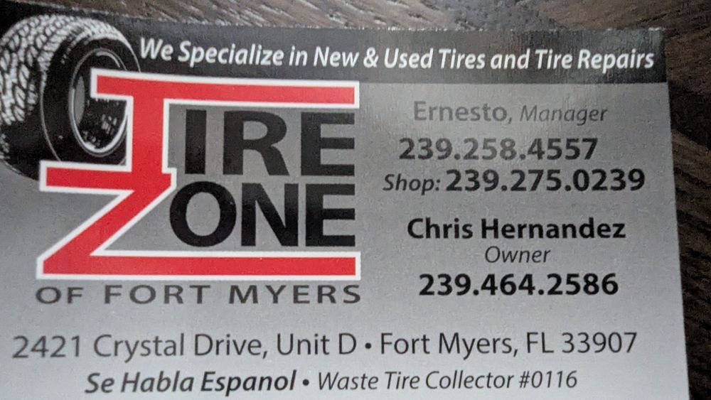 TIRE ZONE - Updated August 2025 - 2421 Crystal Dr, Fort Myers, Florida ...
