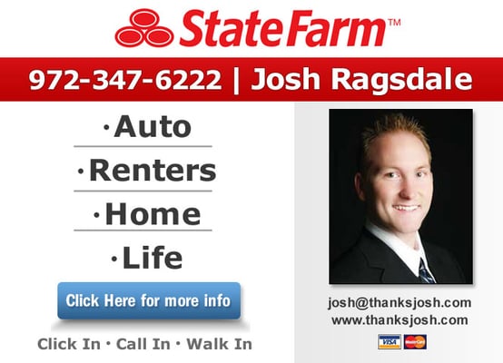 JOSH RAGSDALE - McKinney, Texas - Insurance - Phone Number - Yelp
