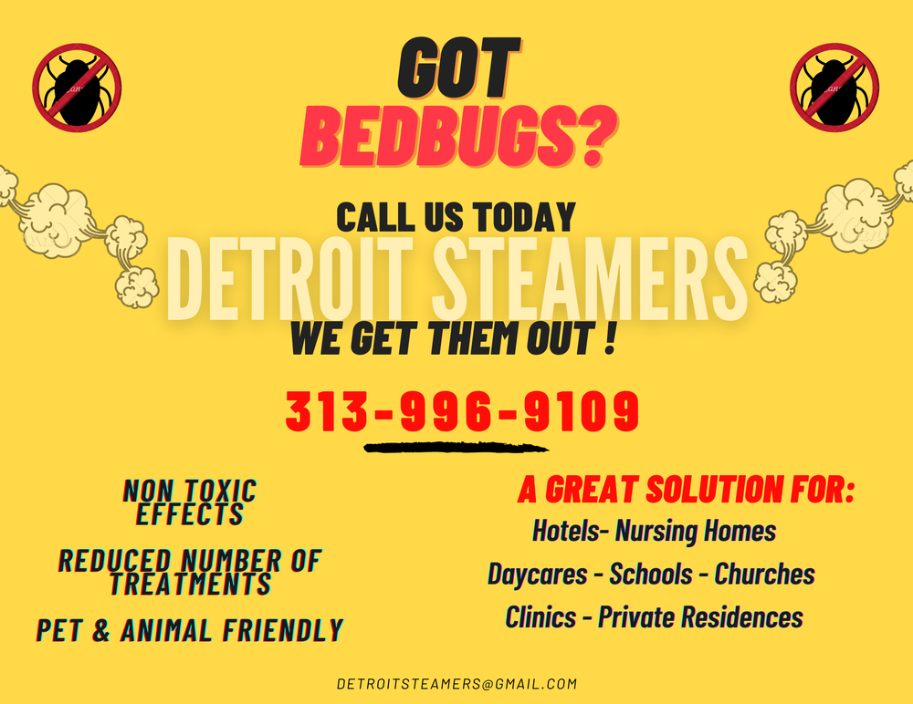 DETROIT STEAMERS - Updated November 2024 - Detroit, Michigan - Pest ...