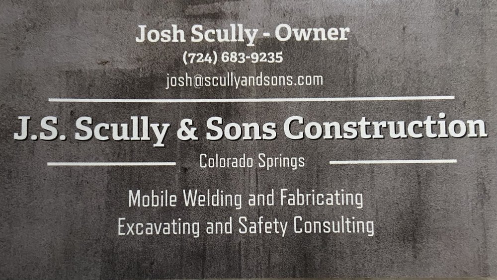 JS SCULLY & SONS CONSTRUCTION - Updated December 2025 - Request ...