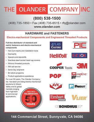 OLANDER FASTENERS - Updated October 2025 - 11151 Sun Center Dr, Rancho ...
