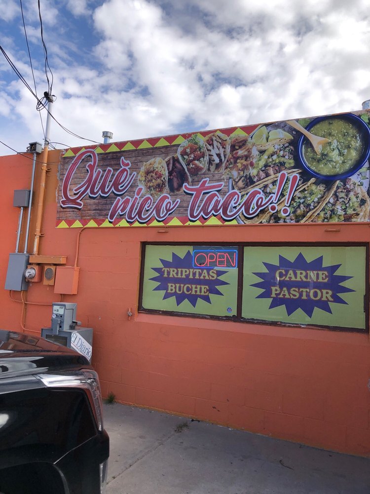 QUE RICO TACO - Mexican - 871 McNutt Rd, Sunland Park, NM - Restaurant ...