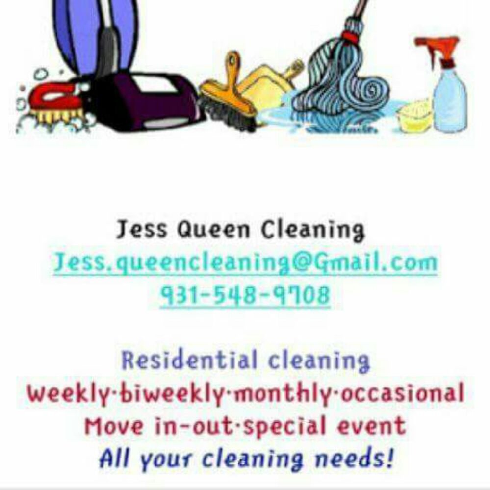 JESS QUEEN CLEANING - Columbia, Tennessee - Home Cleaning - Phone ...