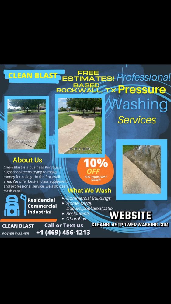 CLEAN BLAST POWER WASHING - Updated January 2025 - Heath, Texas - Home ...
