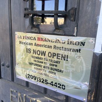 LA FINCA BRANDING IRON - Updated December 2025 - 72 Photos & 50 Reviews ...