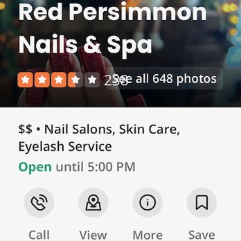 RED PERSIMMON NAILS & SPA - Updated August 2024 - 679 Photos & 257 ...