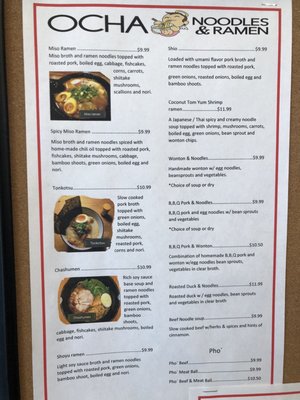 OCHA NOODLES AND RAMEN - Updated October 2024 - 35 Photos & 56 Reviews ...