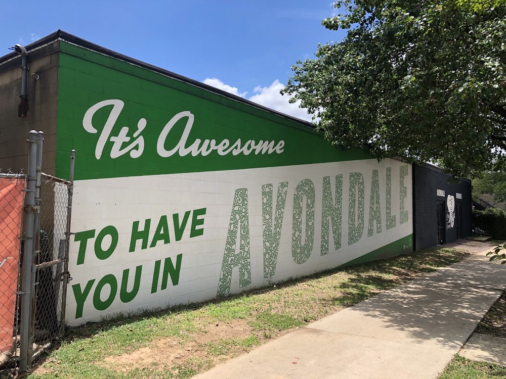 IT’S AWESOME TO HAVE YOU IN AVONDALE MURAL - 201 41st St S, Birmingham ...
