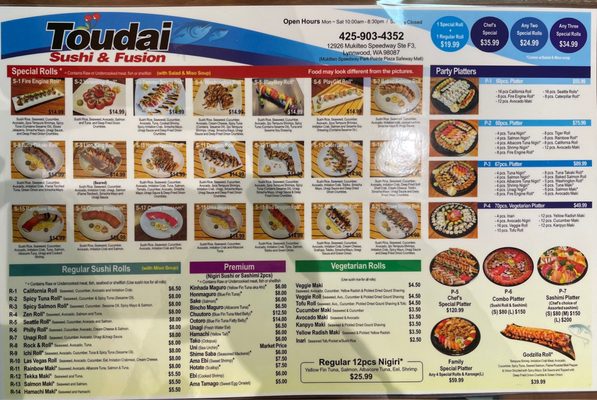 TOUDAI SUSHI & FUSION - 26 Photos - 12926 Mukilteo Speedway, Lynnwood ...