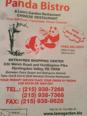 PANDA BISTRO - Updated October 2025 - 34 Reviews - 630 Welsh Rd ...