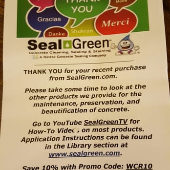 SEALGREEN - REUSE CONCRETE SEALING - Updated April 2025 - 14 Photos ...