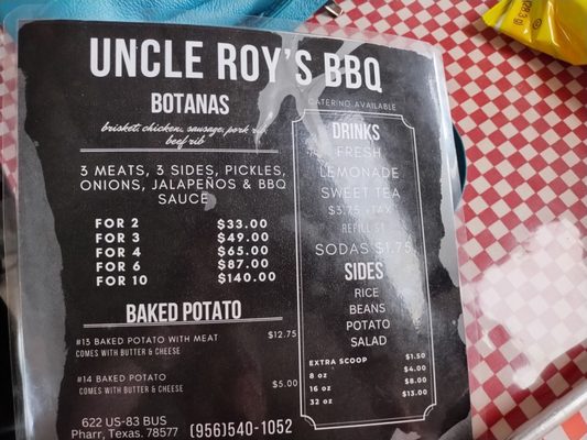 UNCLE ROY’S BBQ - Updated July 2024 - 25 Photos & 20 Reviews - 602 E US Highway 83, Pharr, Texas ...