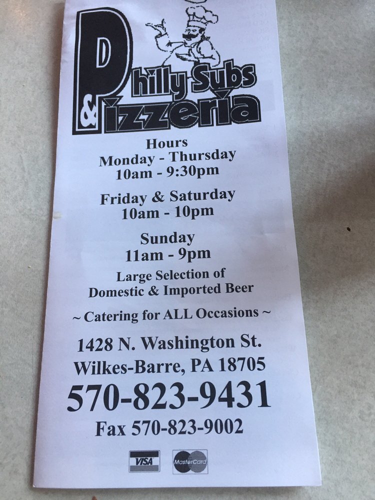 PHILLY SUBS - Updated December 2025 - 11 Reviews - 1428 N Washington St ...