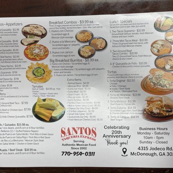 SANTOS TAQUERIA EXPRESS - Updated December 2025 - 46 Photos & 63 ...