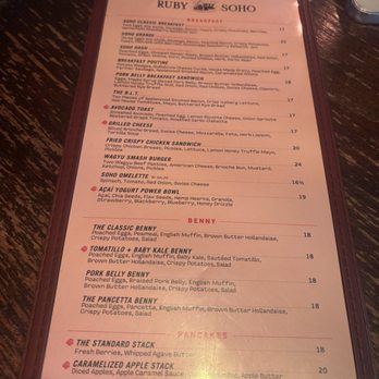 RUBY SOHO - Updated December 2025 - 137 Photos & 70 Reviews - 587 King ...