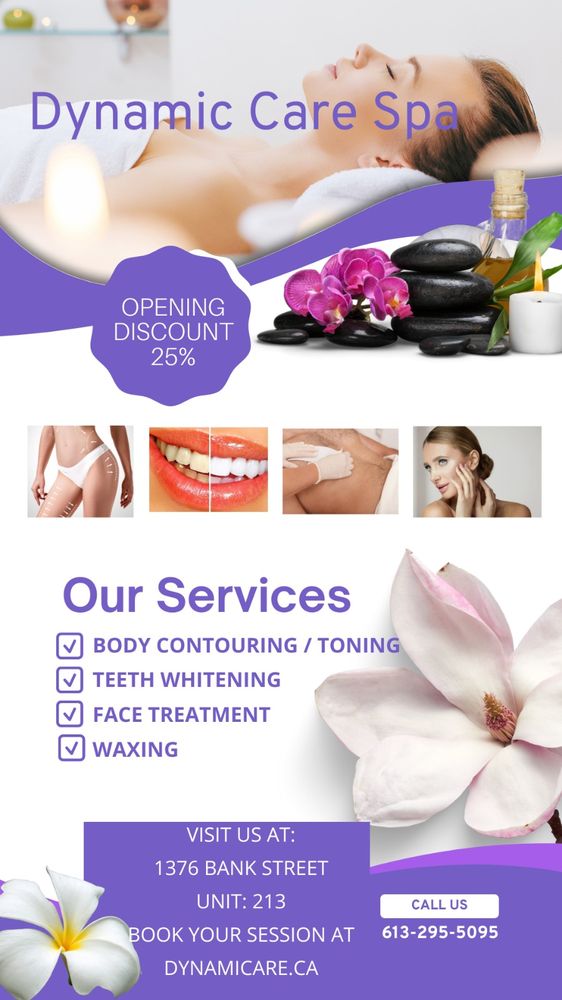 DYNAMIC CARE SPA - Updated September 2024 - 1376 Bank Street, Ottawa ...