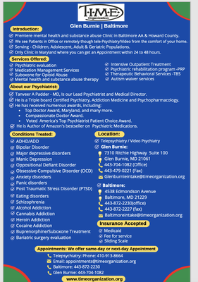 TIME ORGANIZATION- BALTIMORE - Updated December 2025 - 4538 Edmondson ...