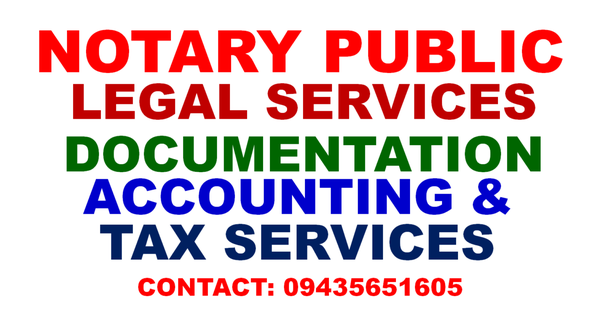 NOTARY PUBLIC ON SUNDAYS - Updated December 2025 - Block 152, Lot 3 ...