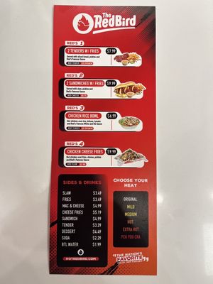 THE RED BIRD HOT CHICKEN & FRIES - Updated August 2024 - 115 Photos ...