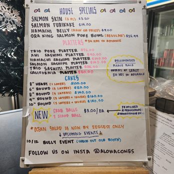 ALOHA CONES - Updated December 2025 - 969 Photos & 587 Reviews - 1339 N ...