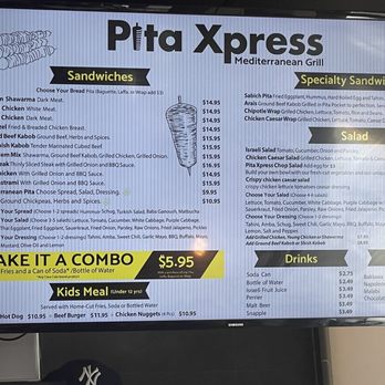 PITA XPRESS MEDITERRANEAN GRILL - Updated December 2025 - 208 Photos ...