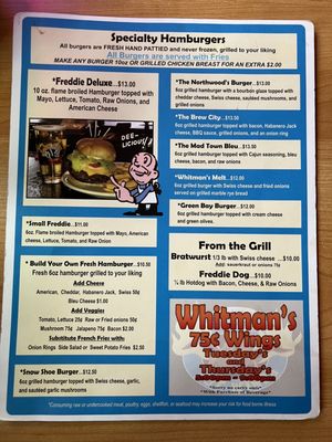 WHITMAN’S BAR & GRILL - Updated July 2024 - 14 Photos & 21 Reviews ...