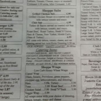 JEANETTE’S CATERING AND DOWNTOWN SANDWICH SHOPPE - Updated October 2025 ...