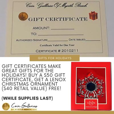 COIN GALLERIES OF MYRTLE BEACH - Updated December 2025 - 10 Photos & 10 ...