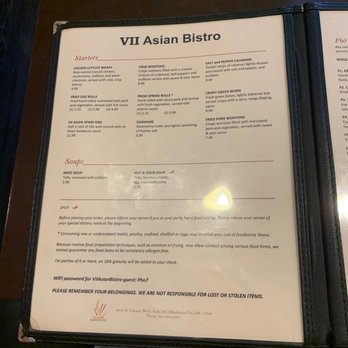 VII ASIAN BISTRO - Updated July 2025 - 339 Photos & 244 Reviews - 2900 ...