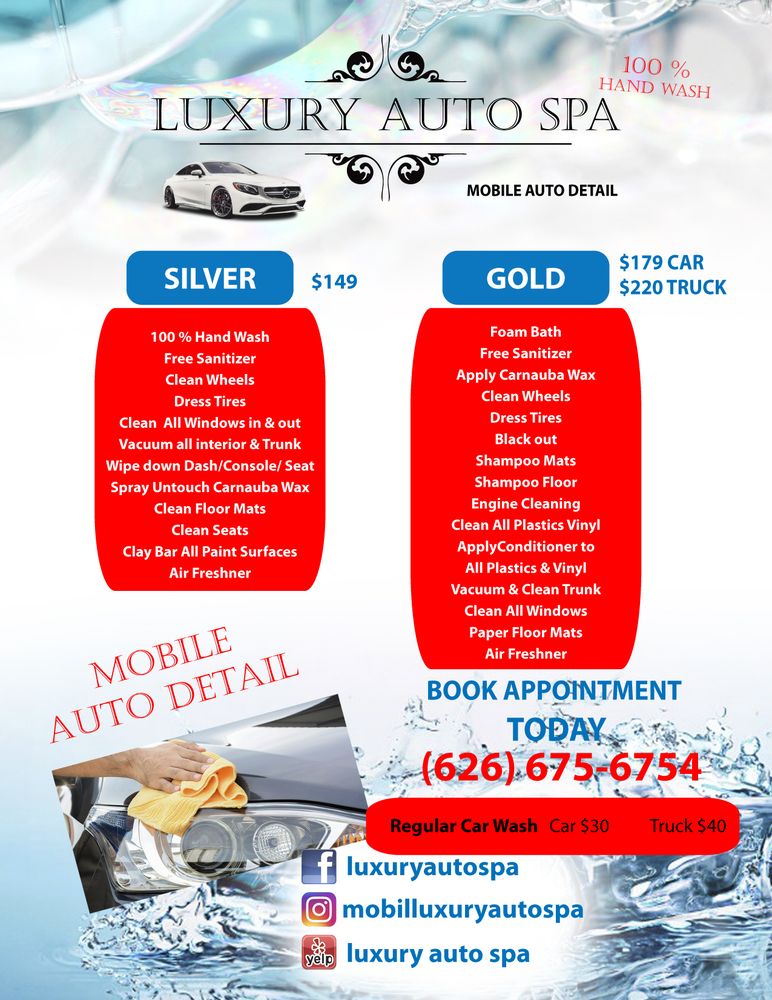 LUXURY AUTO SPA - Updated September 2025 - El Monte, California - Car ...