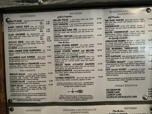 WEATHERVANE TAVERN - Updated December 2025 - 13 Photos & 126 Reviews ...