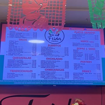 FRIDA TAQUERIA - Updated July 2025 - 519 Photos & 284 Reviews - 94-307 ...