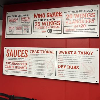 WING SHACK - Updated March 2025 - 30 Photos & 23 Reviews - 2690 28th St ...