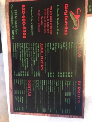 GARY BURRITOS - Updated August 2024 - 21 Photos & 79 Reviews - 381 N ...