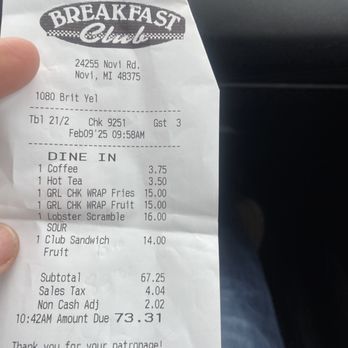 THE BREAKFAST CLUB NOVI - Updated March 2025 - 122 Photos & 125 Reviews ...